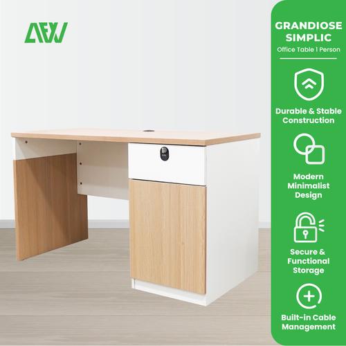 Promo All For Work - Meja Kantor 120 x 60cm | Meja Kerja | Meja Office ...