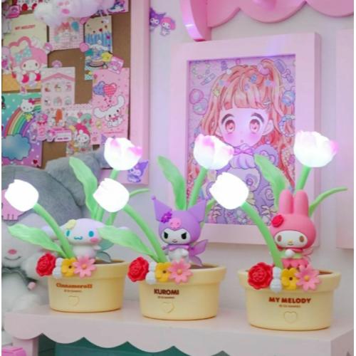 Jual Miniso x Sanrio - Flower Night Lamp Series - Confirmed Selected ...