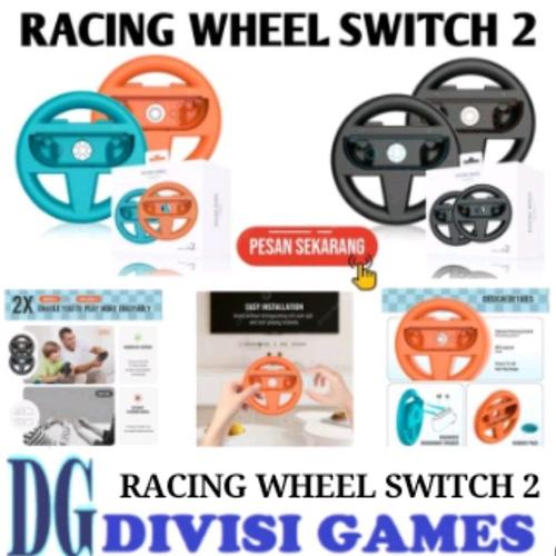 Jual Nintendo Switch 2 Steering Wheel Nintendo Switch 2 Stir Switch 2 ...