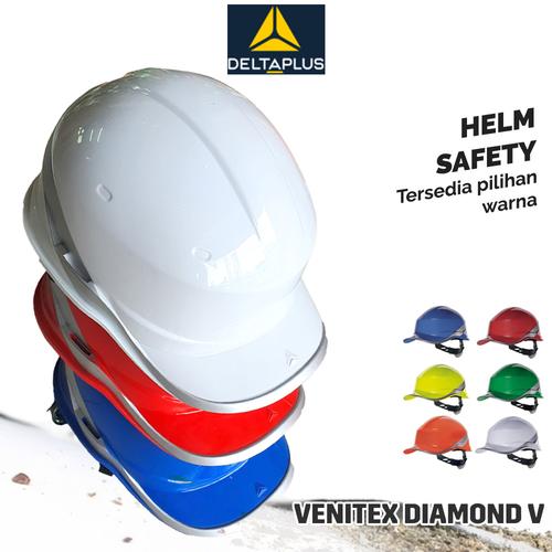 Jual helm safety proyek DELTA PLUS VENITEX DIAMOND V - Merah - Kota ...