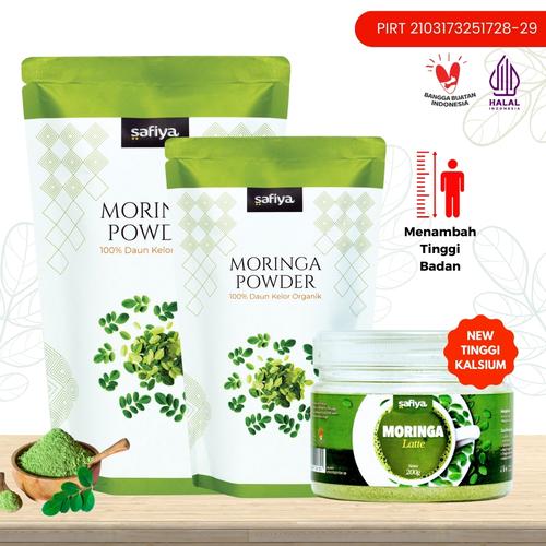 Jual Daun Kelor Bubuk Safiya Moringa Latte Original - Moringa 350 gr - Jakarta Barat - Kurma ...