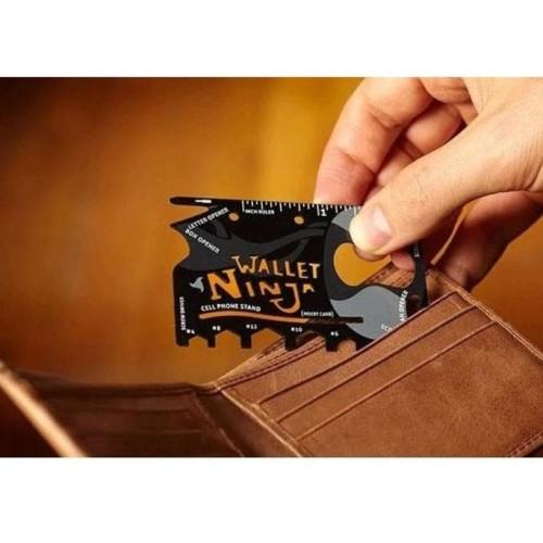 Jual Wallet Ninja 18in1 Multi Purpose Credit Card kartu ATM Serbaguna ...