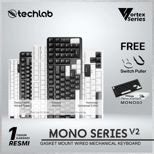 Promo Vortexseries MONO SERIES Gasket Mount Mechanical Keyboard 65 75 ...