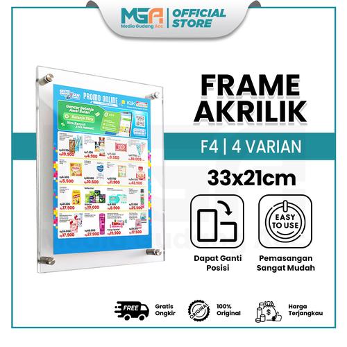 Promo FRAME AKRILIK DINDING F4 / FRAME POSTER / BANNER / FOTO / DISPLAY ...