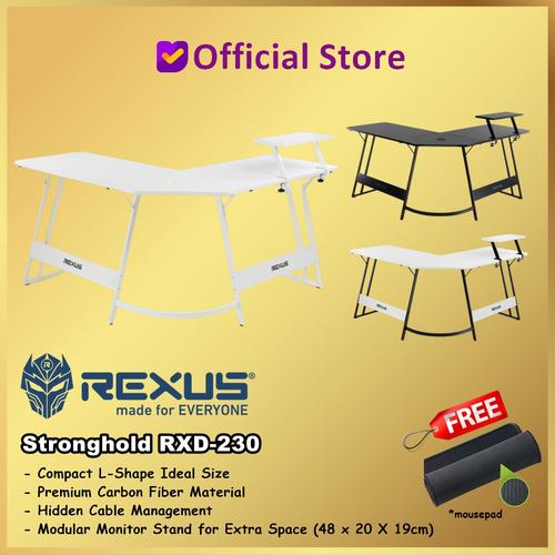 Promo Rexus Stronghold RXD-230 Gaming Desk Meja Kantor Gaming RXD230 ...