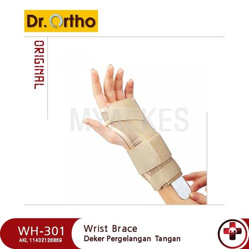 Jual Dr. Ortho Deker Tangan Wrist Splint Brace WH-301 Aluminium ...
