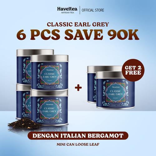 Jual Haveltea Classic Earl Grey Artisan Tea Black Tea Bergamot Blend ...