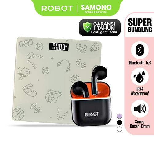 Promo [ROBOT X SAMONO] - HAPPY SPORTS PACKAGE - ROBOT T50S TWS Airbuds ...