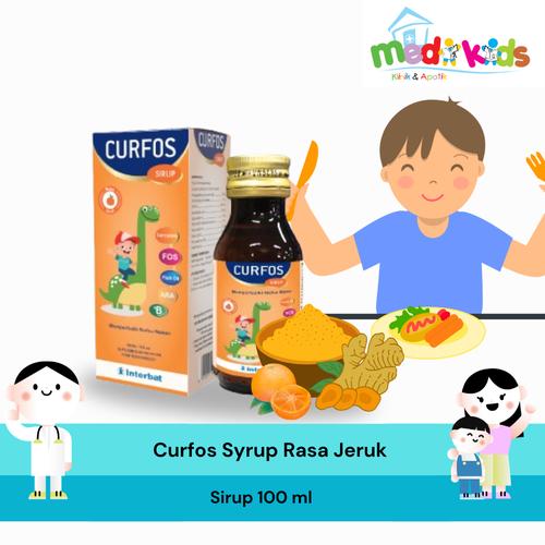 Jual Curfos Sirup 100ml - Vitamin Penambah Nafsu Makan Anak - Jakarta ...