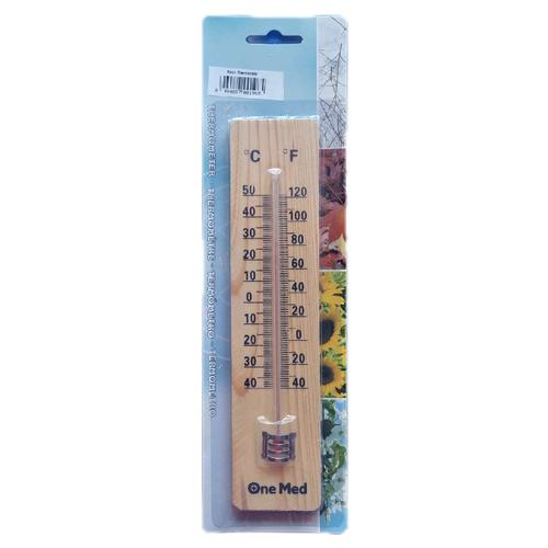 Jual Termometer ruang kayu onemed/ thermometer ruang kayu onemed/ termo ...