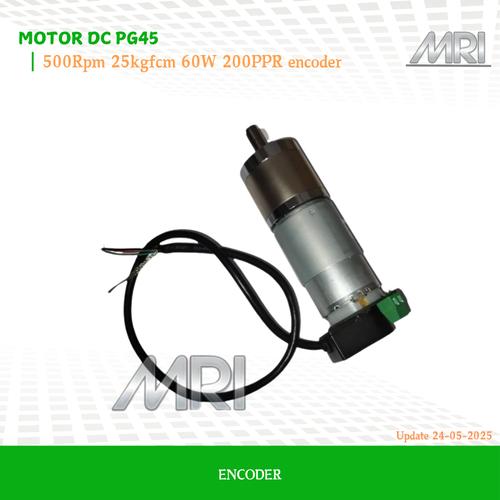 Jual Motor DC PG45 500Rpm 25kgfcm 60W 200PPR encoder - Kota Surabaya ...