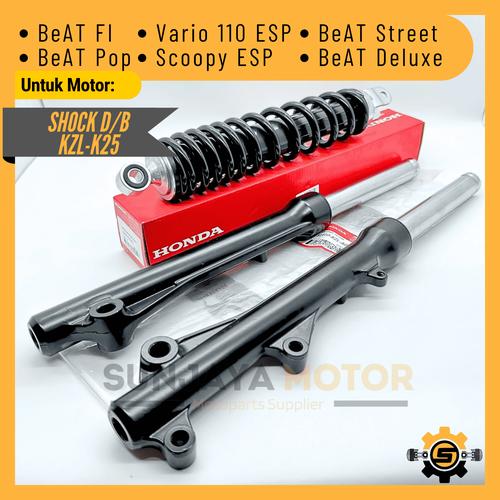 Promo Paket Shockbreaker Depan Belakang Kualitas Original Honda KZL-K25 ...