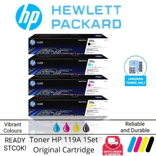Jual HP Toner 119A Original 1 Set printer 150a 150nw 179nw 178nw ...