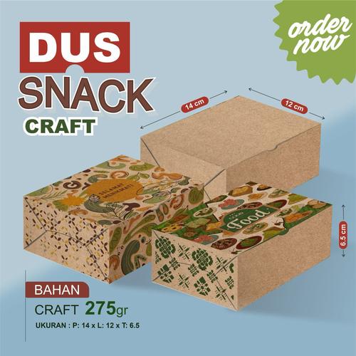 Jual DUS SNACK (L) ISI 30 PCS | BOX SNACK BESAR | BOX SNACK | DUS ...