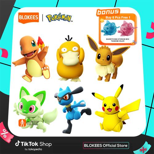 Jual [Ready] Blokees Pokemon Classic Edition CV-S 01 Pikachu Mainan ...