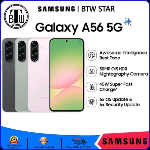 Jual Samsung Galaxy A56 5G 8/256GB | GARANSI RESMI SEIN - Grey ...