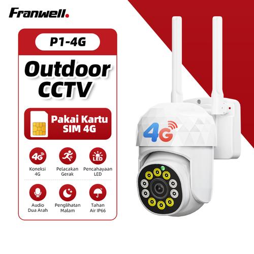 Jual [4G SIM CCTV] FRANWELL Pakai Kartu SIM Kamera Pengawasan Rumah ...
