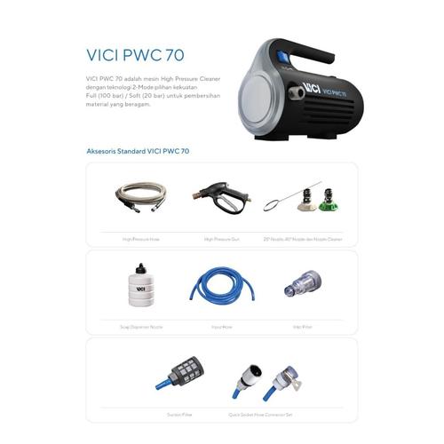 Jual Mesin Steam Cuci Mobil AC Jet Cleaner AC VICI PWC 70 - VICI PWC70N ...