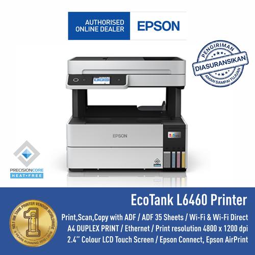 Promo Printer Epson L6460 L 6460 L-6460 All in One F4 ADF Wifi Pigment ...