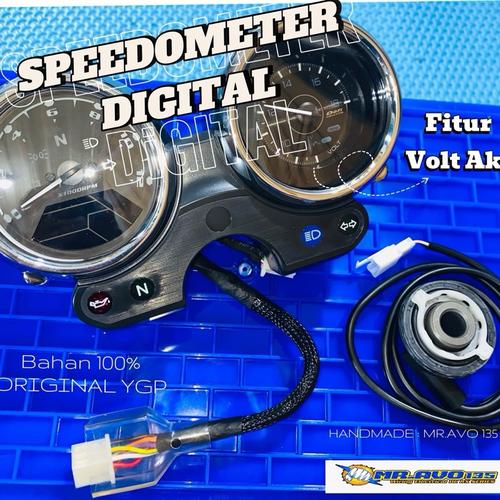 Jual SPIDOMETER SPEEDOMETER DIGITAL RX KING RXKING MODEL ORIGINAL - Kab ...