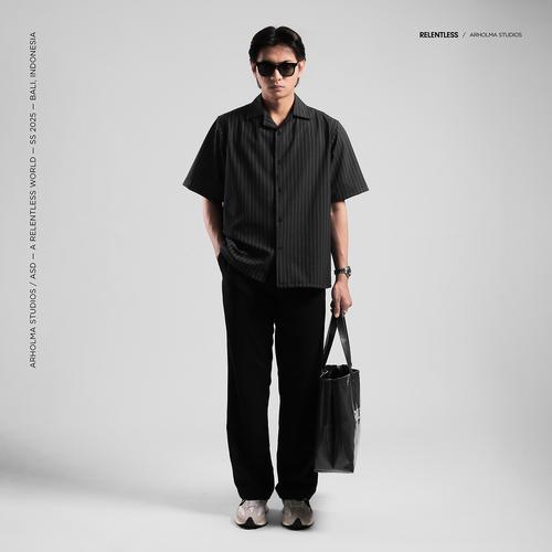 Promo Arholma Studios - Oversized Shirt 'Merino' Black - L - Kab ...