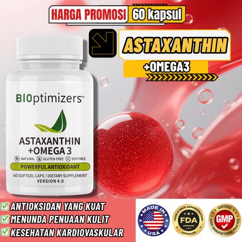 Promo BIOptimizers ASTAXANTHIN+OMEGA 3 KAPSUL, Antioksidan kuat ...