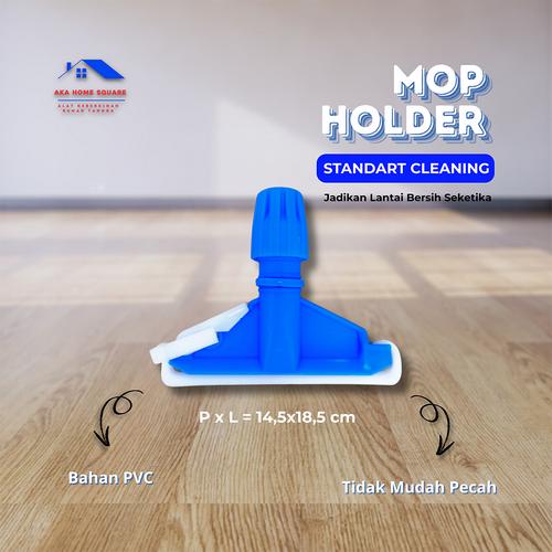 Jual Mop holder / penjepit mop cleaning bahan kuat kepala penjepit pel ...