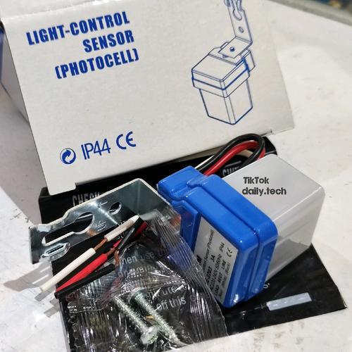 Jual Sensor Cahaya 3 Ampere Light Control Sensor PhotoCell Photo Cell ...