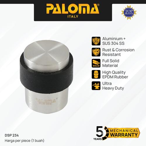 Jual PALOMA DSP 234 Door Stopper Penahan Pintu Lantai Karet Door Stop ...