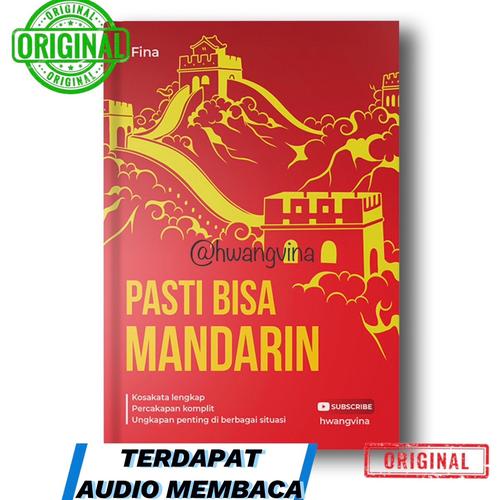 Promo PASTI BISA MANDARIN - BUKU BELAJAR MANDARIN TERLENGKAP ...