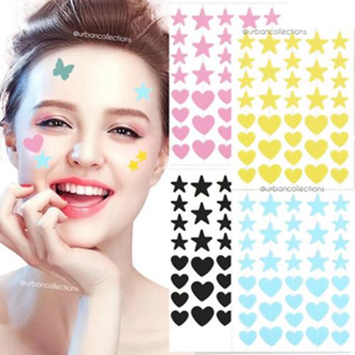 Promo 36pcs Acne Patch Bentuk Lucu Sticker Jerawat Warna Warni Acne ...