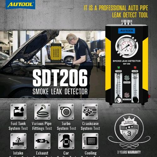 Jual AUTOOL SDT-206 Car Smoke Detector Leak Diagnostic tool of Pipe Systems - Jakarta Barat ...