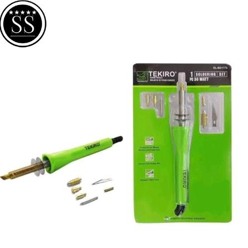Jual TEKIRO SOLDER SET 3 FUNGSI 30W/SOLDERING 30 WATT - Jakarta Pusat ...