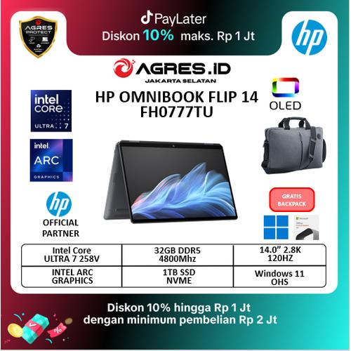 Promo Laptop HP OmniBook Ultra Flip 14 Oled Ultra 7 258V 32GB 1TB ...