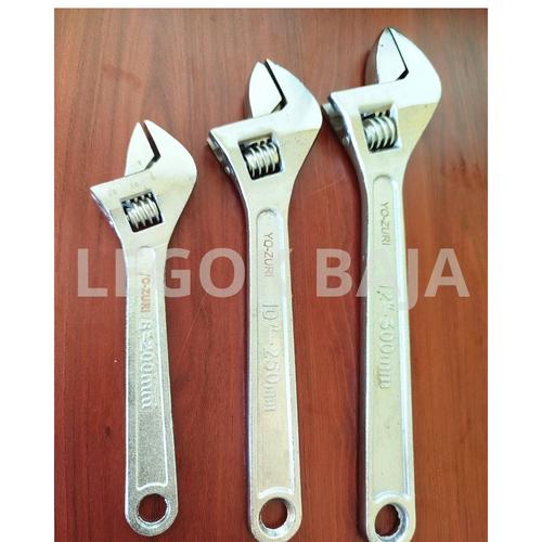 Jual KUNCI INGGRIS 8 10 12 INCH STAINLESS STEEL TEBAL DAN KUAT - Kab ...