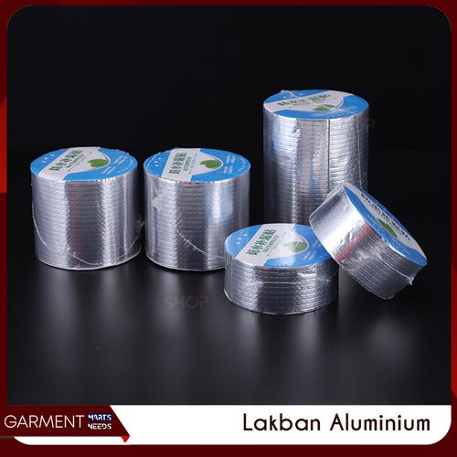 Jual Lakban Anti Bocor Alumunium Foil Tape Isolasi Tahan Panas Air ...