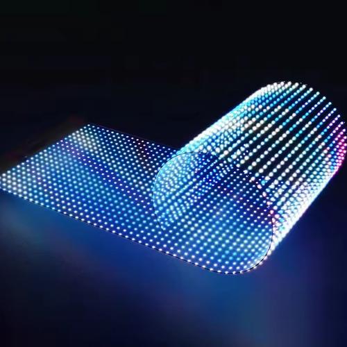 Jual Super Slim Transparent flexible Soft Self Adhesive Film Window LED ...