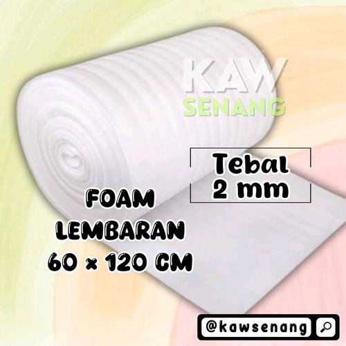 Jual Foam Lembaran Meteran Tebal 2 mm 60 cm x 1,2 m - -, - - Kota ...