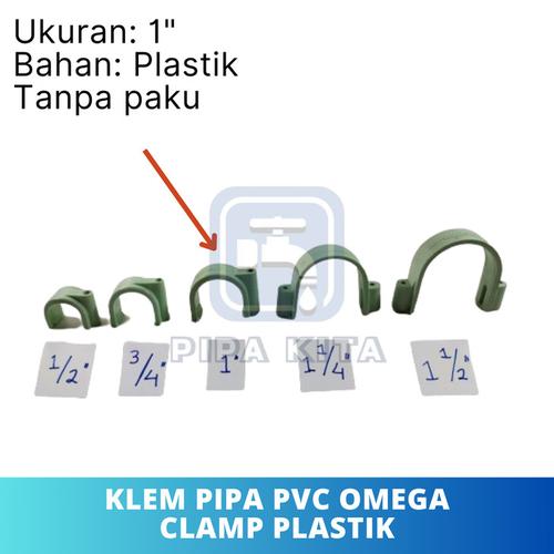 Jual Klem Clamp Pipa PVC 1 INCH Arrow Plastik 1 Dim - Kota Surabaya ...