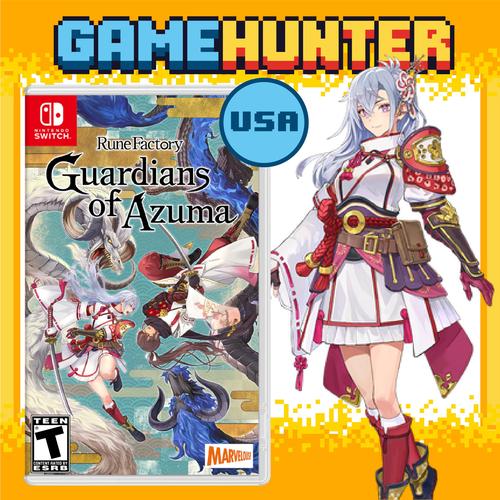 Promo Nintendo Switch Rune Factory Guardians of Azuma / Guardian of ...