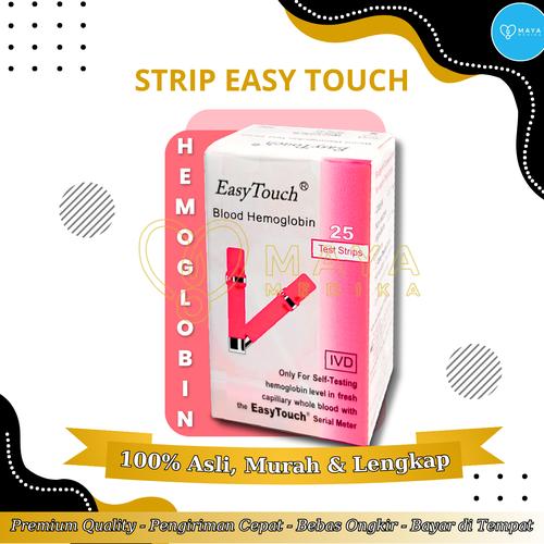 Jual Strip Easy Touch Hemoglobin ( Hemoglobin Isi 25 strip) - Kota ...