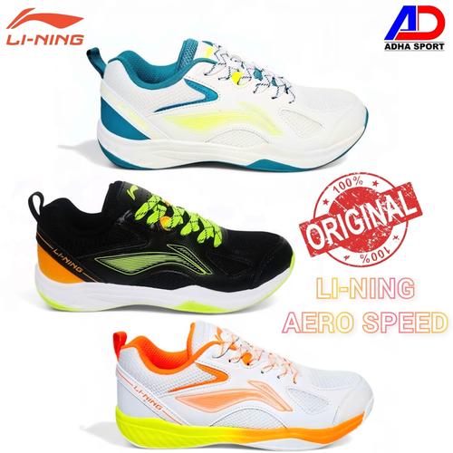 Promo New Sepatu Badminton LiNing Aero Speed AYTU029 Original Sepatu ...