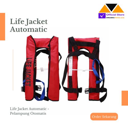 Promo Pelampung Otomatis Gas CO2 Life Jacket Automatic Rompi Pelampung ...