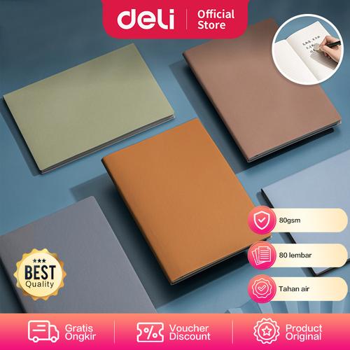 Jual Deli Notebook / Buku Catatan Ukuran 25K 80 Lembar Kertas 80g Cover ...