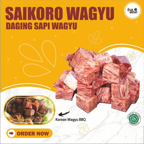 Jual saikoro / saikoro wagyu / wagyu cube / saikoro meltic / wagyu ...