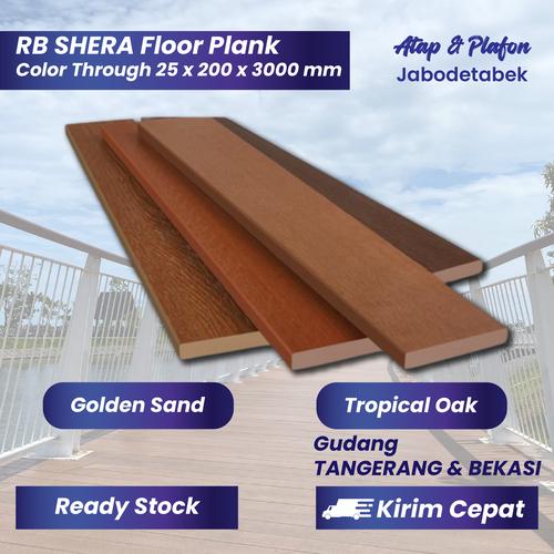 Jual RB SHERA Floor Plank Color Through uk. 25x 200x 3000 mm - Chesnut ...