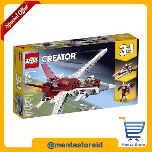 Jual LEGO Creator 31086 Futuristic Flyer Jet Engine Pesawat Space Toy ...