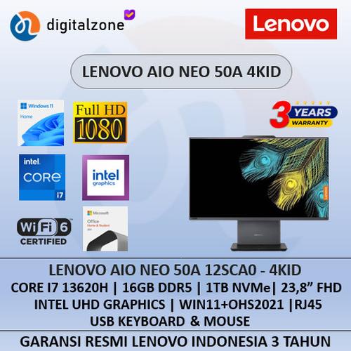 Promo Lenovo ThinkCentre neo 50a 24 Gen 5 - i7-13620H 16GB 1TB SSD 23.8″ FHD IPS Win11+OHS ...