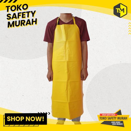 Jual Apron PVC Polos Celemek Cafe Kopi Barista Anti Air Panjang 110cm ...