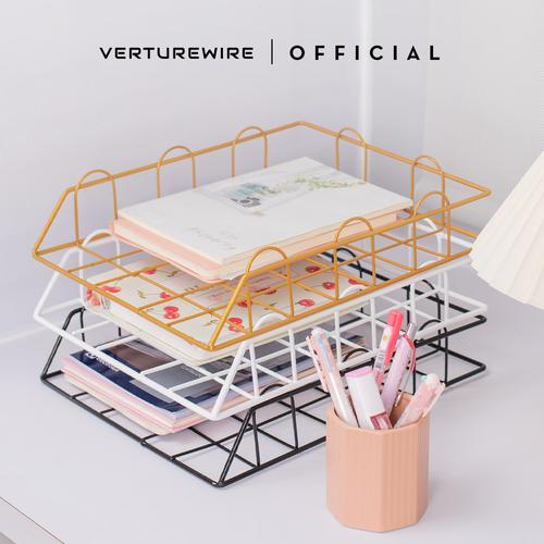 Jual Rak Kertas Minimalis / Rak Dokumen / Document Tray Stackable Besi ...